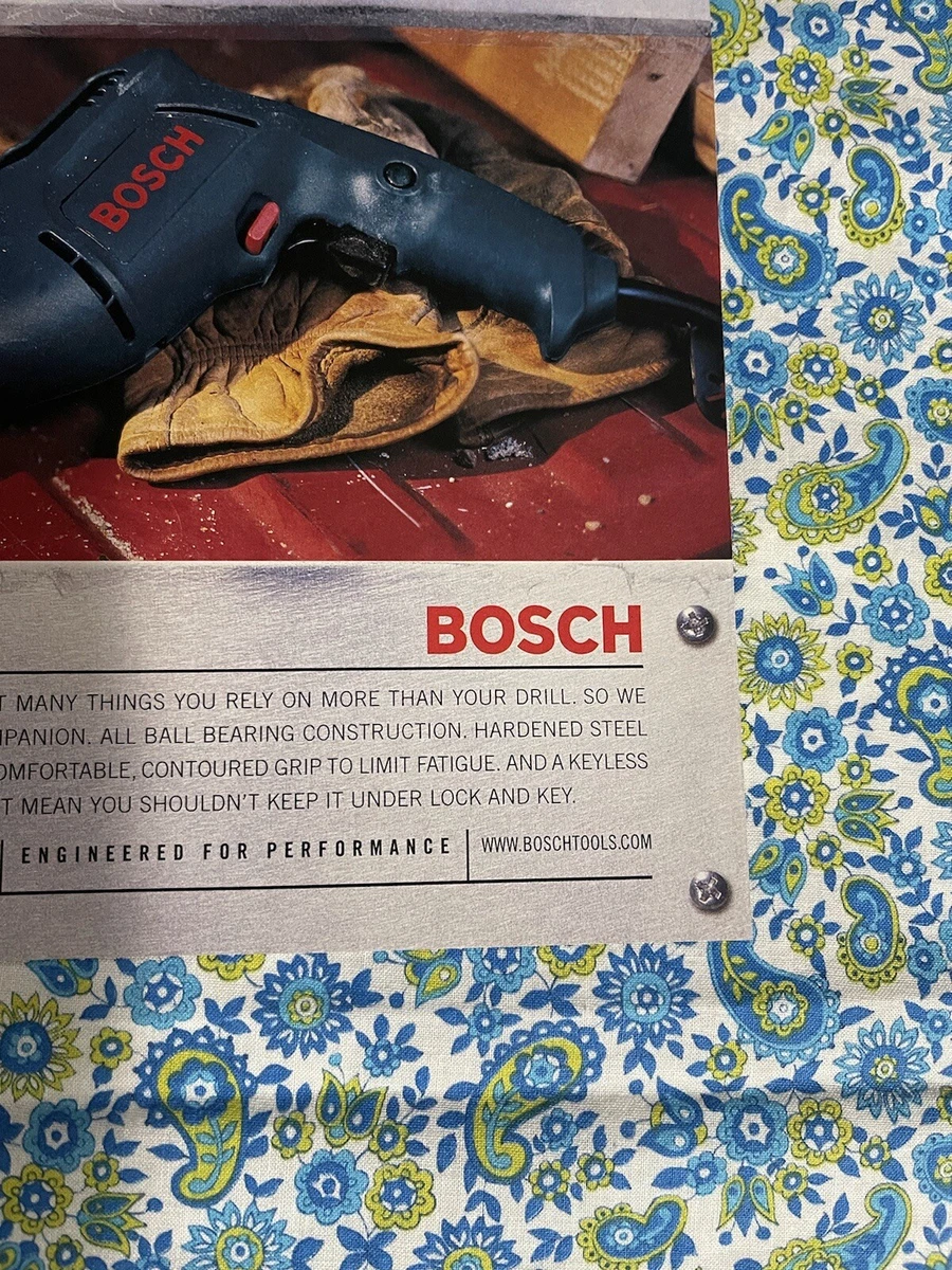 Bosch Power Tools Ads