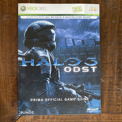 HALO 3 ODST Prima Official Strategy Game Guide XBOX 360 9780761562887| eBay