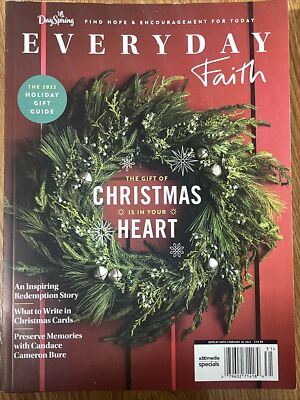 Everyday Faith Magazine Win 2022 The Gift of Christmas is in Your Heart ...