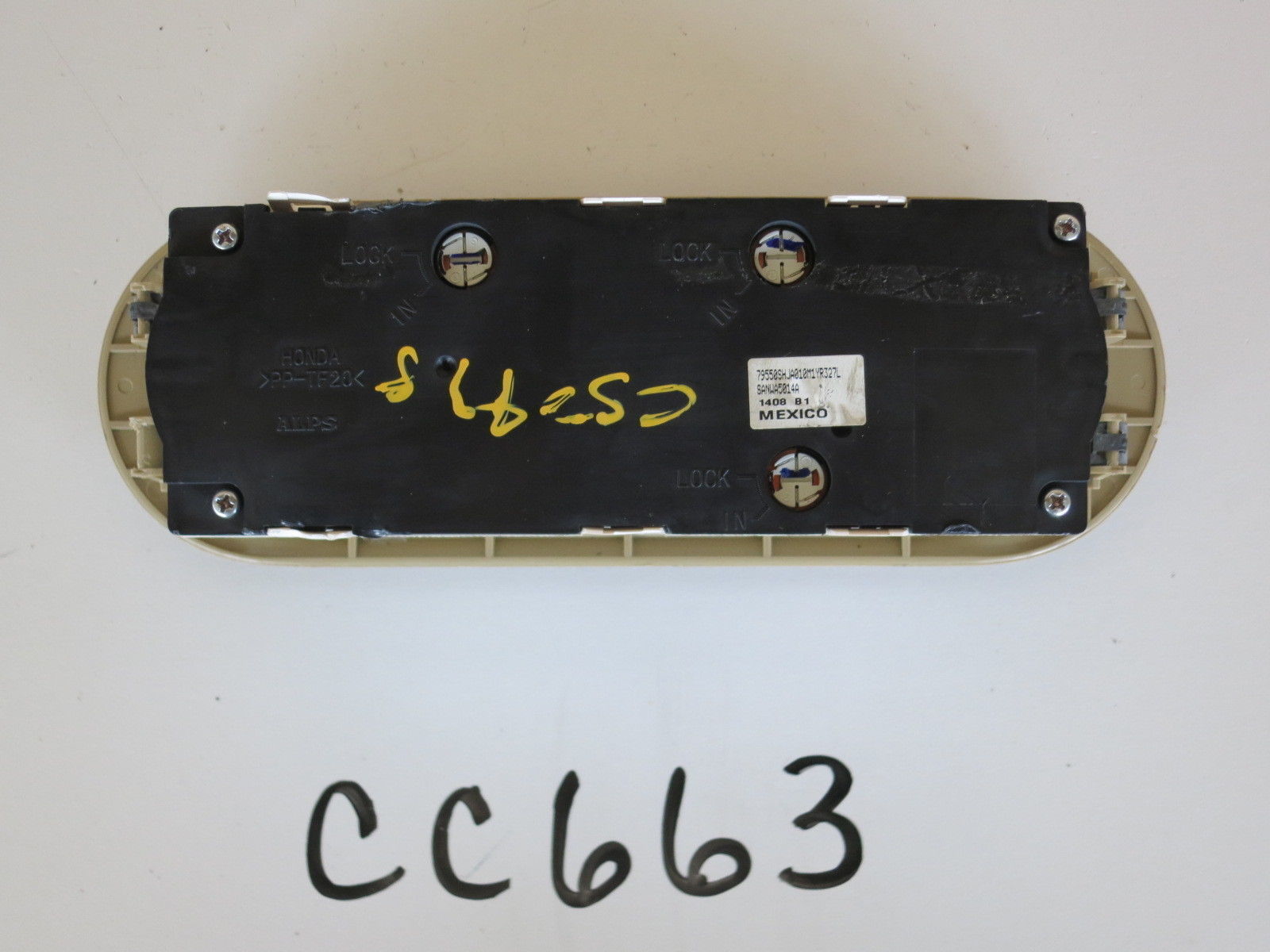 05 06 07 08 09 10 ODYSSEY "LX" REAR CLIMATE CONTROL PANEL TEMP UNIT OEM ...