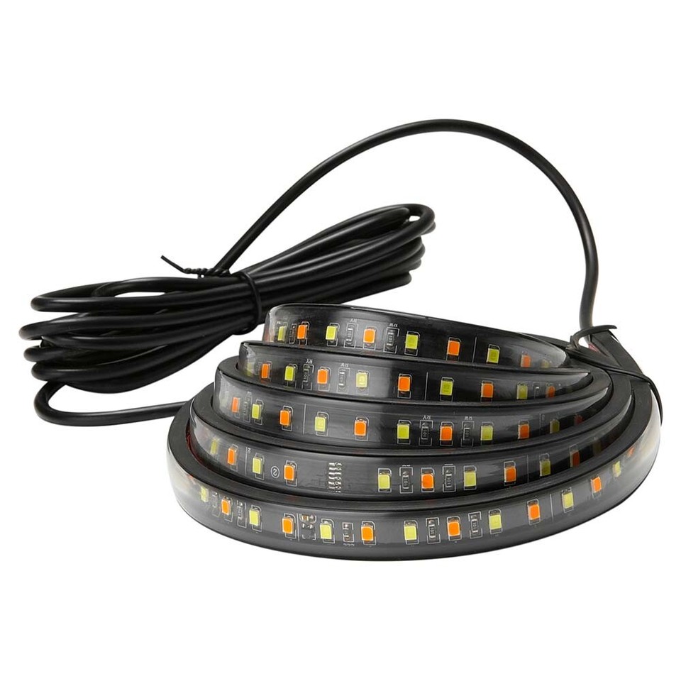 2X 60" Truck LED Running Board Light Side Step Strip Bar White Amber ...