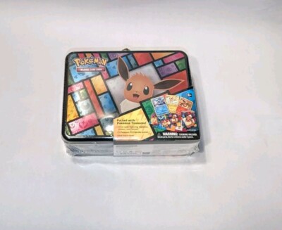 Pokemon TCG: Eevee Treasure Chest Tin - Factory Sealed, See Description ...