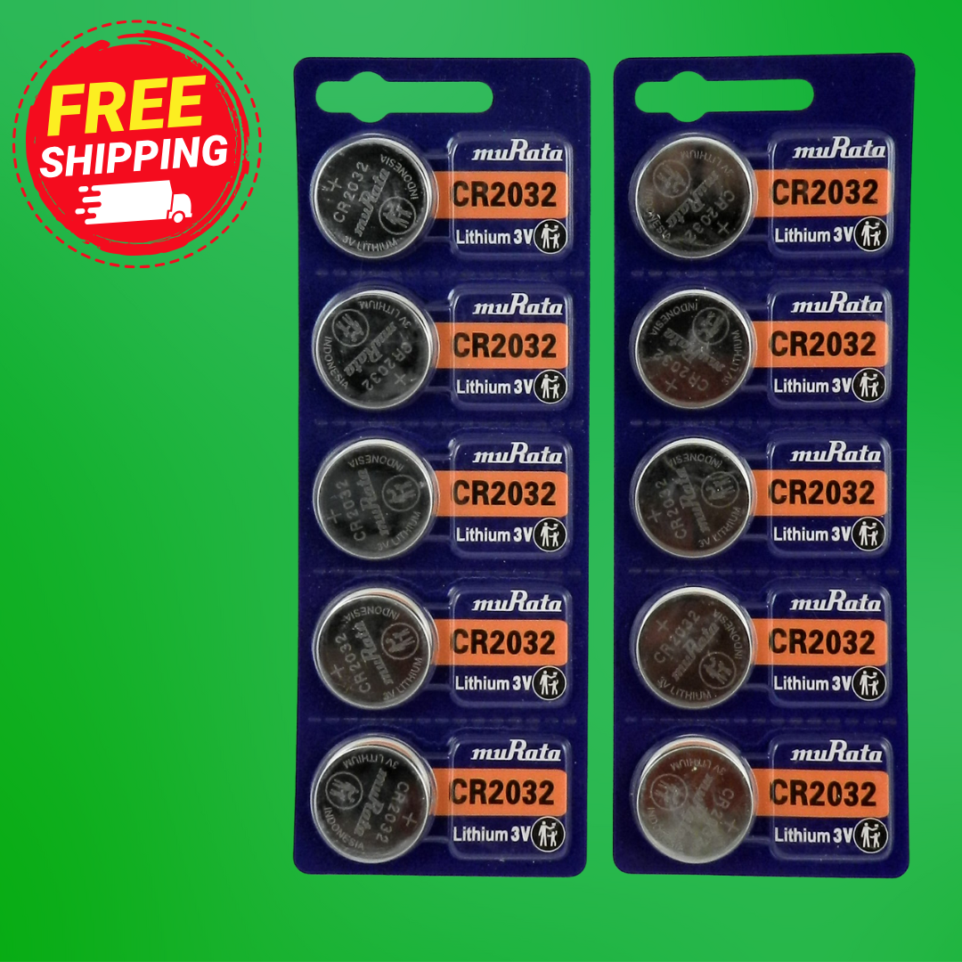 Murata CR2032 Lithium 3V Watch Battery (Exp 2034) 10Pc | eBay