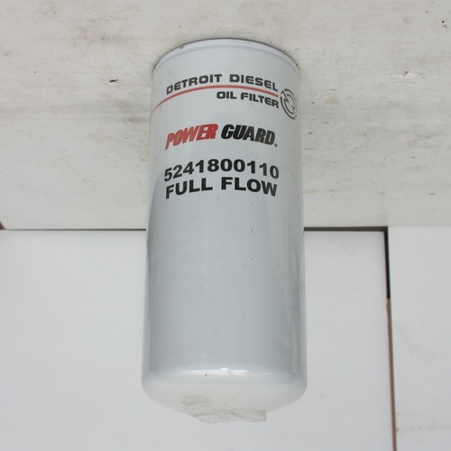 Power Guard 5241800110 Full Flow Oil FILTER ELEMENT DETROIT DIESEL ...