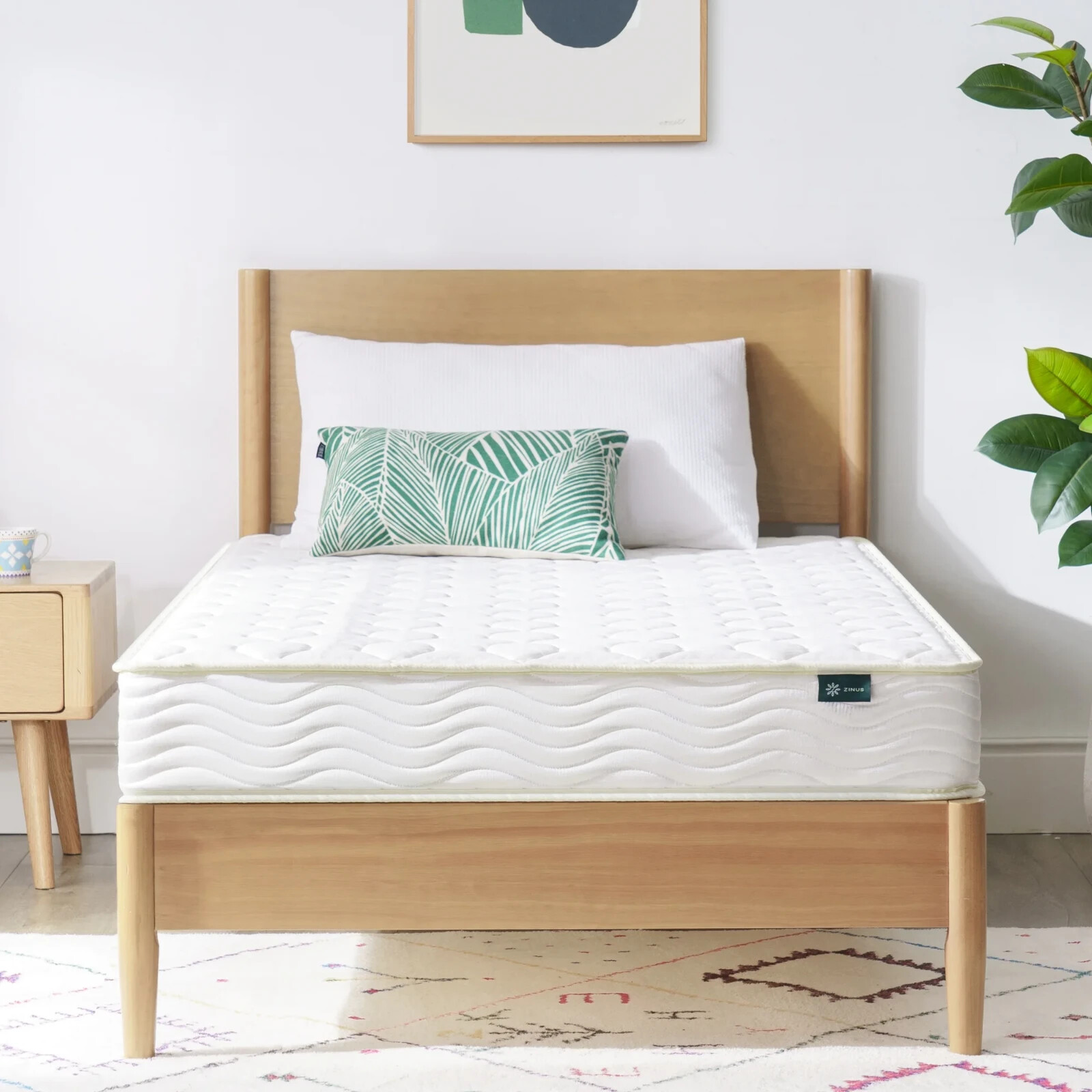 6" Bonnell Innerspring Mattress Firm Feel, Twin | eBay