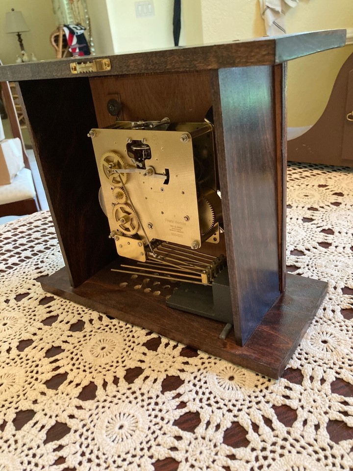 Key wound Mantle Clock Westminster Chime | eBay