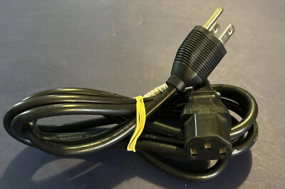 I-Sheng 6FT AC Power Cord Cable 3 Prong US Plug for TV PRINTER, PC ...