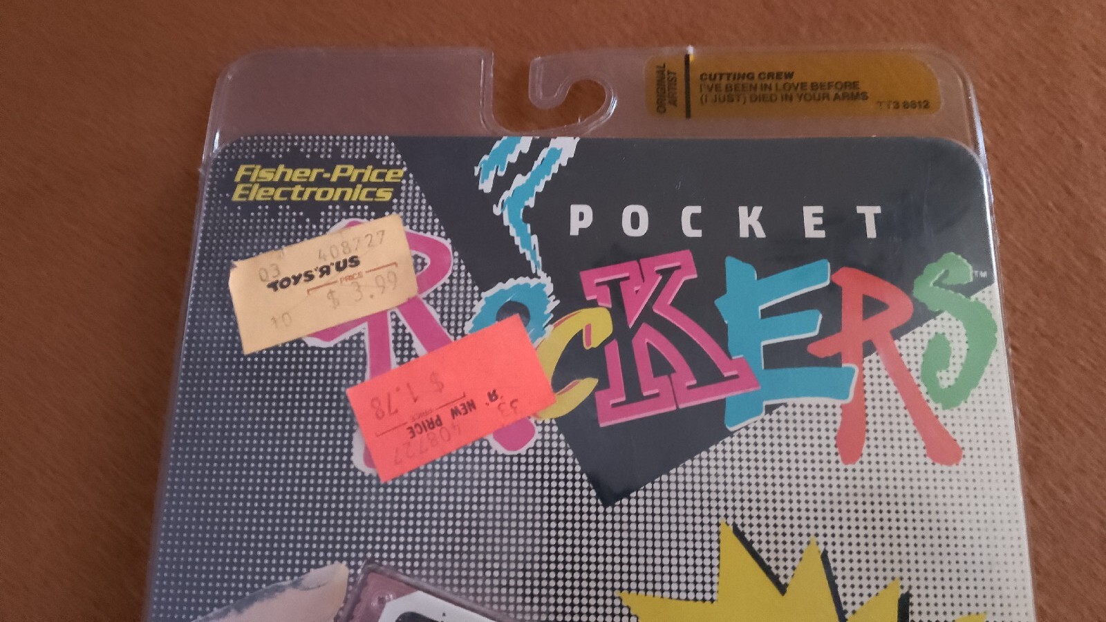 Pocket Rockers Genesis Fisher Electronics Mini Tape 1988 for sale ...