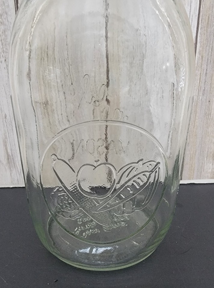 Vintage Longlife Mason Quart Glass Jar Lauren's Quality Glass W ...