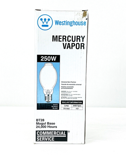 Westinghouse 37406 - BT28 Mogul Base 250W Mercury Vapor Light Bulb Grow ...