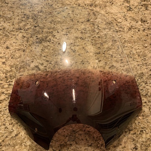 LNIB Memphis Shades - Bigshot Motorcycle Windshield Gradient Purple ...