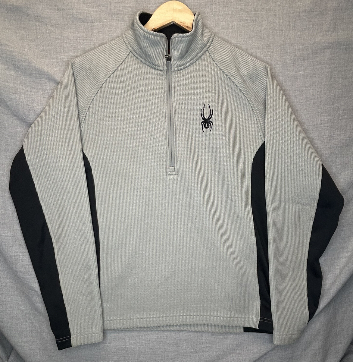 Spyder Men's Core Sweater 1/2 1/4 Zip Pullover Fleece… - Gem