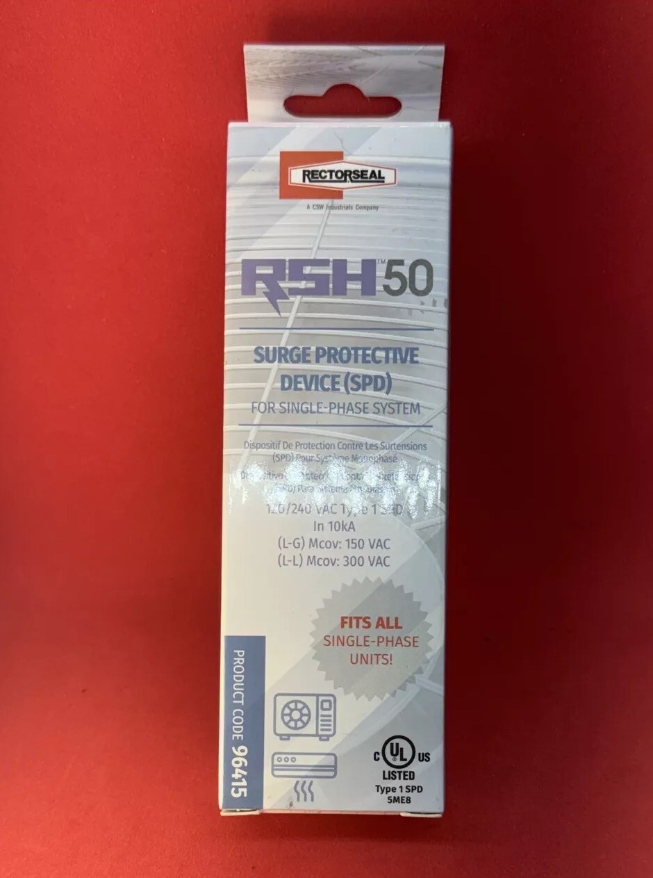 RectorSeal RSH-50 Surge Protective Device - Black (96415) for sale ...