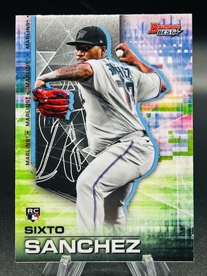 2021 Bowman's Best #60 Sixto Sanchez RC Rookie Miami Marlins | eBay