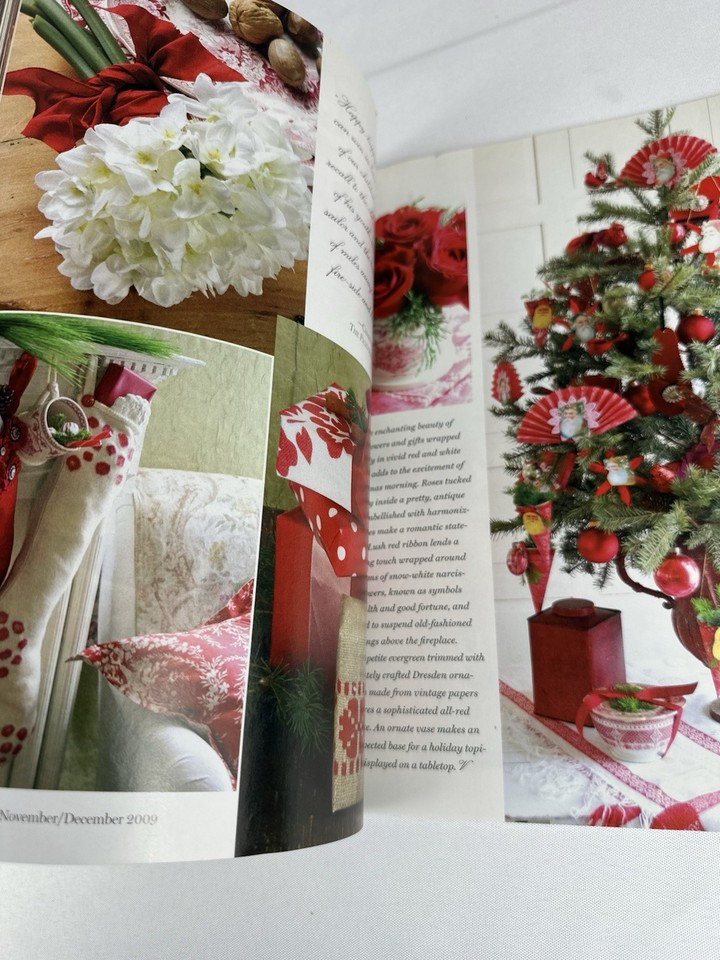 Bliss Victoria Magazine November December 2009 Holiday Williamsburg ...