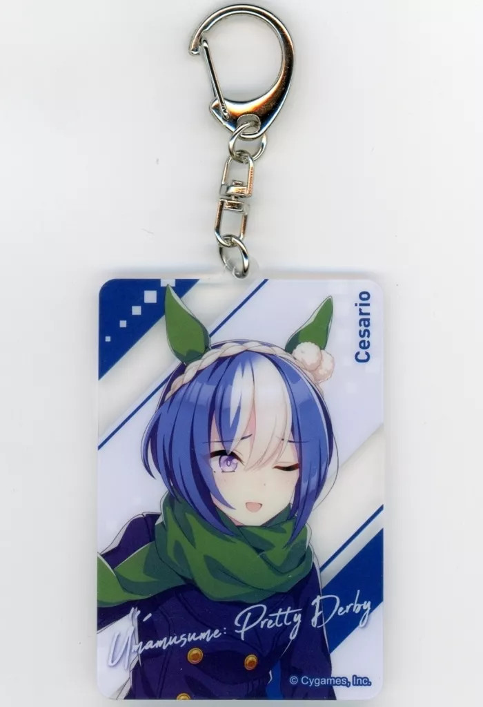 【DDP】 Key chain Cesario original drawing acrylic key chain "Uma Musume ...