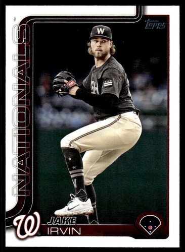 2025 Topps #197 Jake Irvin Washington Nationals Baseball | eBay