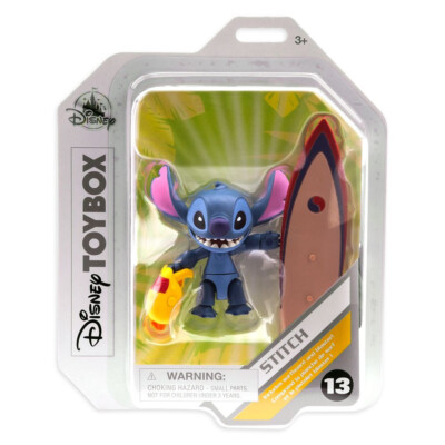 Disney Parks Store Toybox Stitch Action Figure with Blaster Surfboard ...