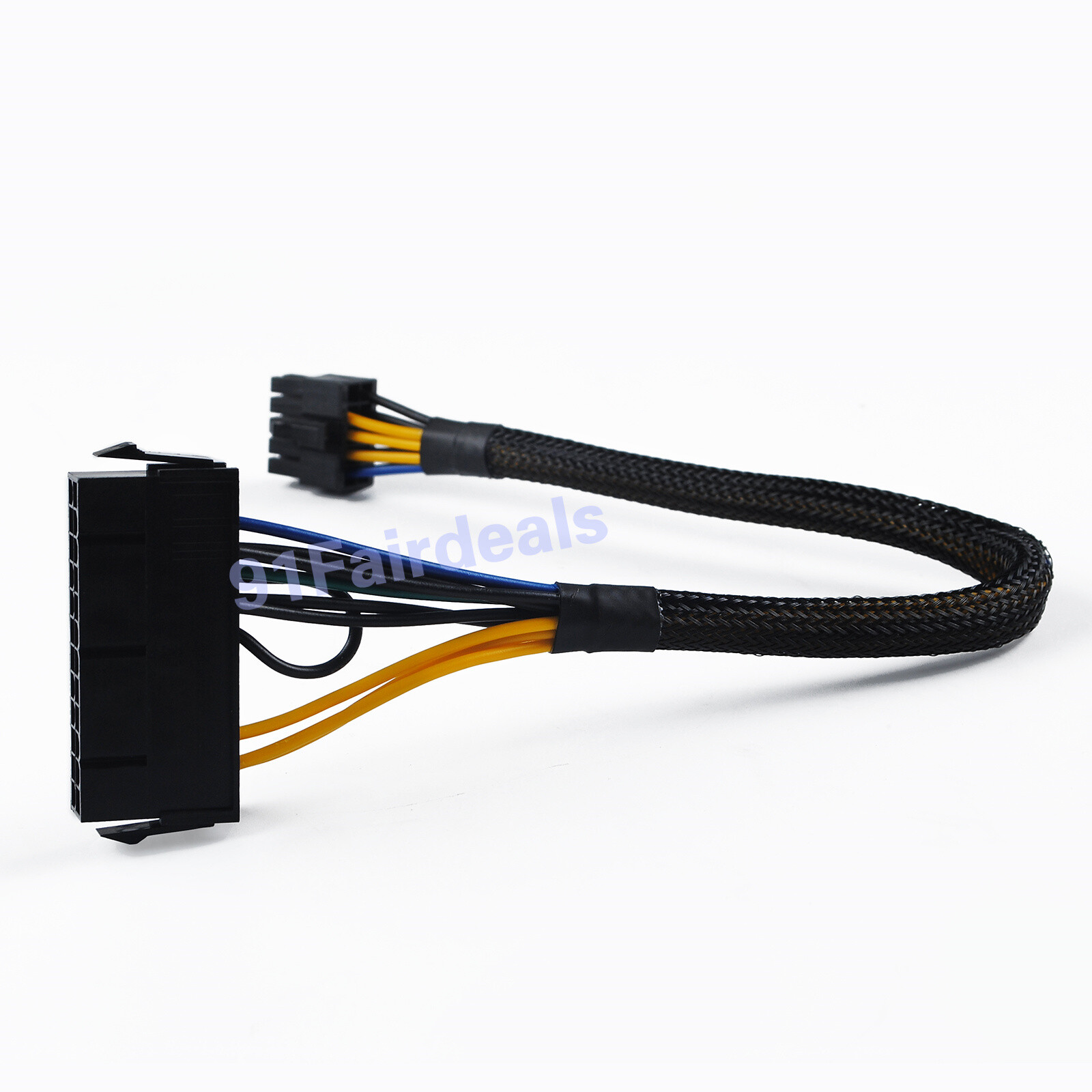 24-Pin Female to 10-Pin Male ATX PSU Power Supply Cable for Lenovo ...