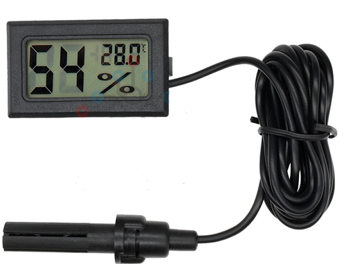 DIGITAL INCUBATOR HUMIDITY METER THERMOMETER FOR EGG HATCHING CHICKS ...