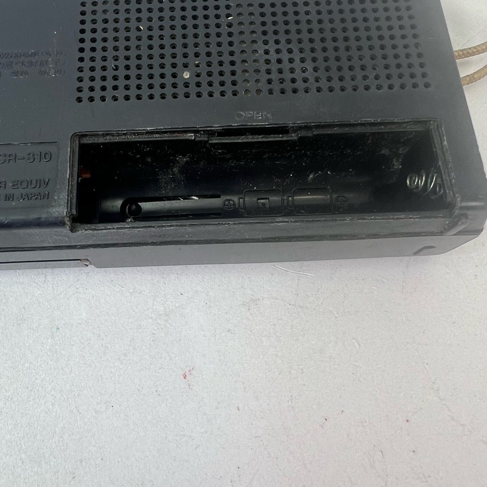 SONY ICR-S10(R) Red AM Compactradio Pocket Transistor Japan Vintage ...