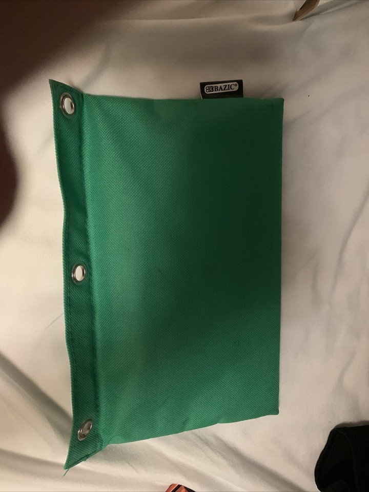 Pencil Pouch Case for 3 Ring Binder Mesh Zipper, Small Cosmetic bag ...