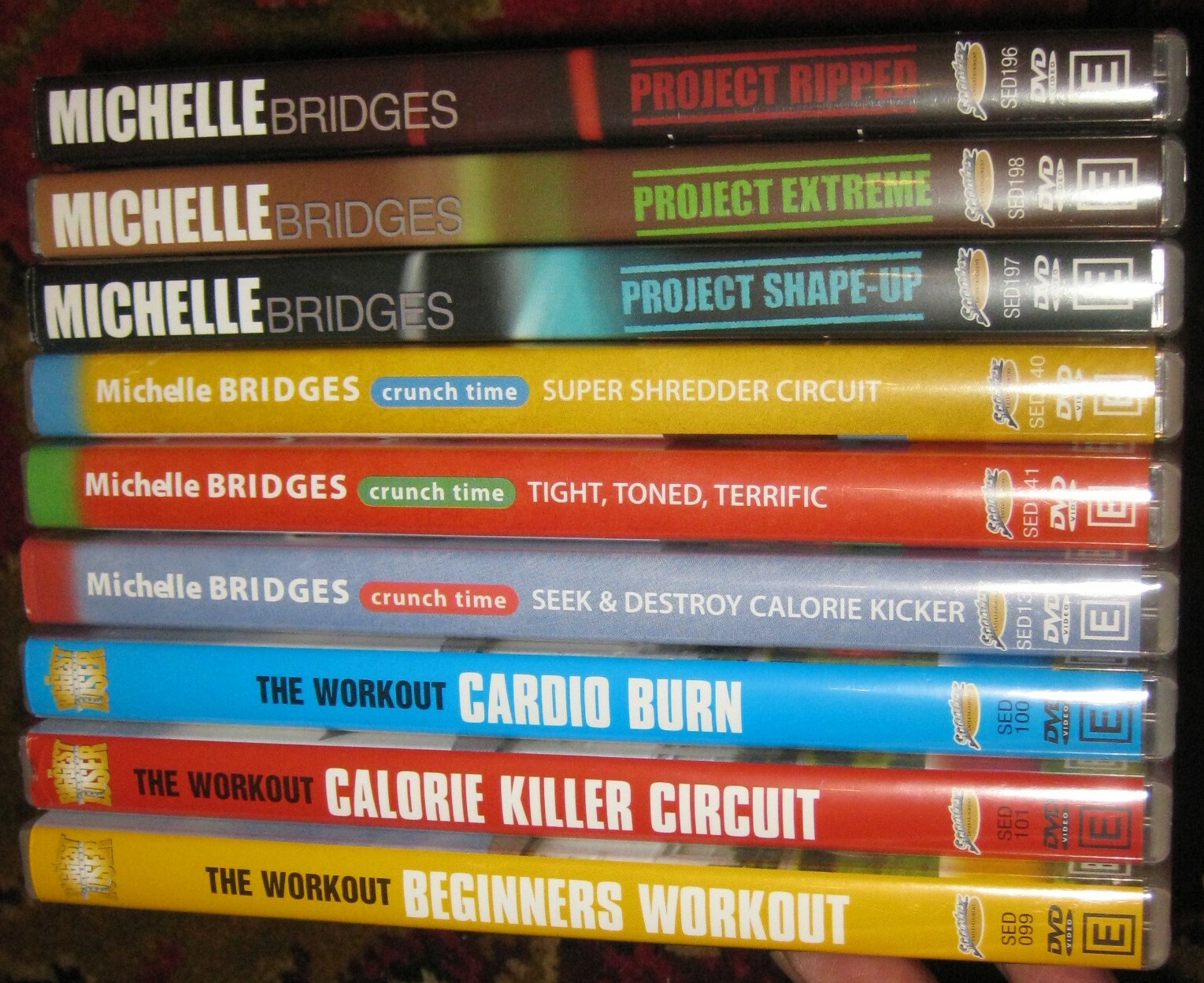 DVDs Michelle Bridges: Crunch Time Tight Toned, Project Shape-up ...