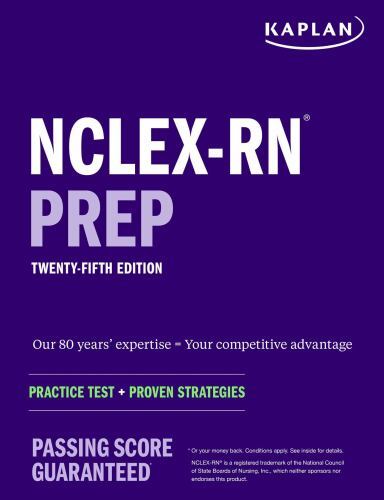 Kaplan Test Prep Ser.: Next Generation NCLEX-RN Prep 2023-2024 ...