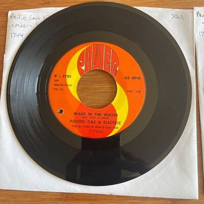 PACIFIC GAS & ELECTRIC Live Love / Wade in the Water POWER Northern ...