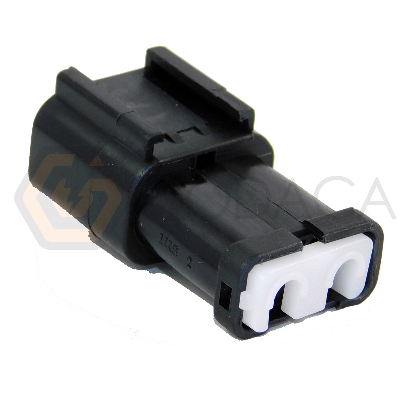 1x Male Connector 2-way for Nissan Trailer Two 999T8-XR010 w/out wire ...