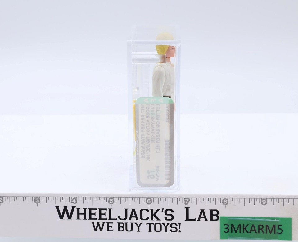 Luke Skywalker Farmboy Letter on Hilt HK AFA GRADED 75 Star Wars 1977 ...