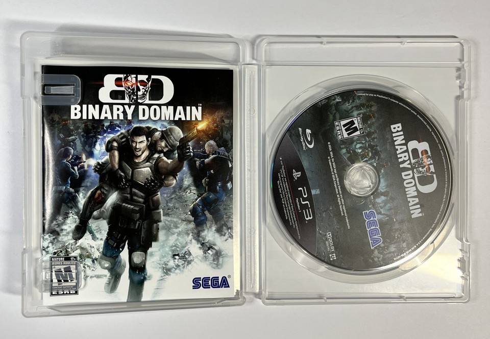 Binary Domain Sony PlayStation 3, PS3 (2012) CIB Tested 10086690538| eBay