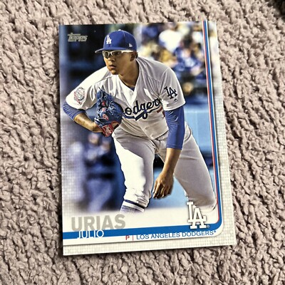 2019 Topps Series 2 Base #519 Julio Urias Los Angeles Dodgers | eBay
