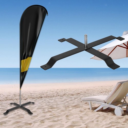 Beach Flag Base Accessories Parasol Portable Feather Flag Base Stand ...