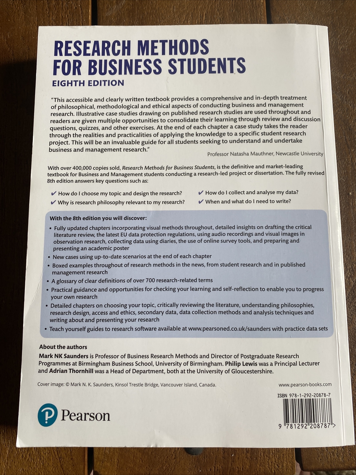 Research Methods for Business Students by Adrian Thornhill, Mark N.K ...