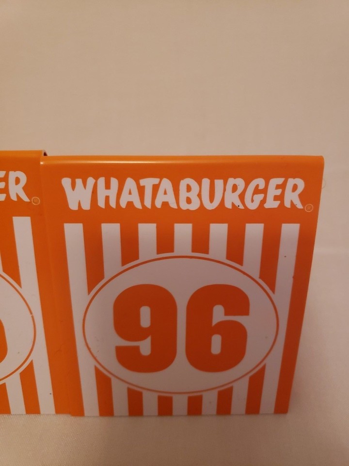 Individual WHATABURGER Restaurant Table Tent Numbers - Modern Glossy | eBay