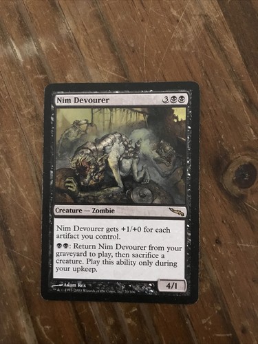Nim Devourer MTG Magic Cards Mirrodin (MRD) RARE | eBay
