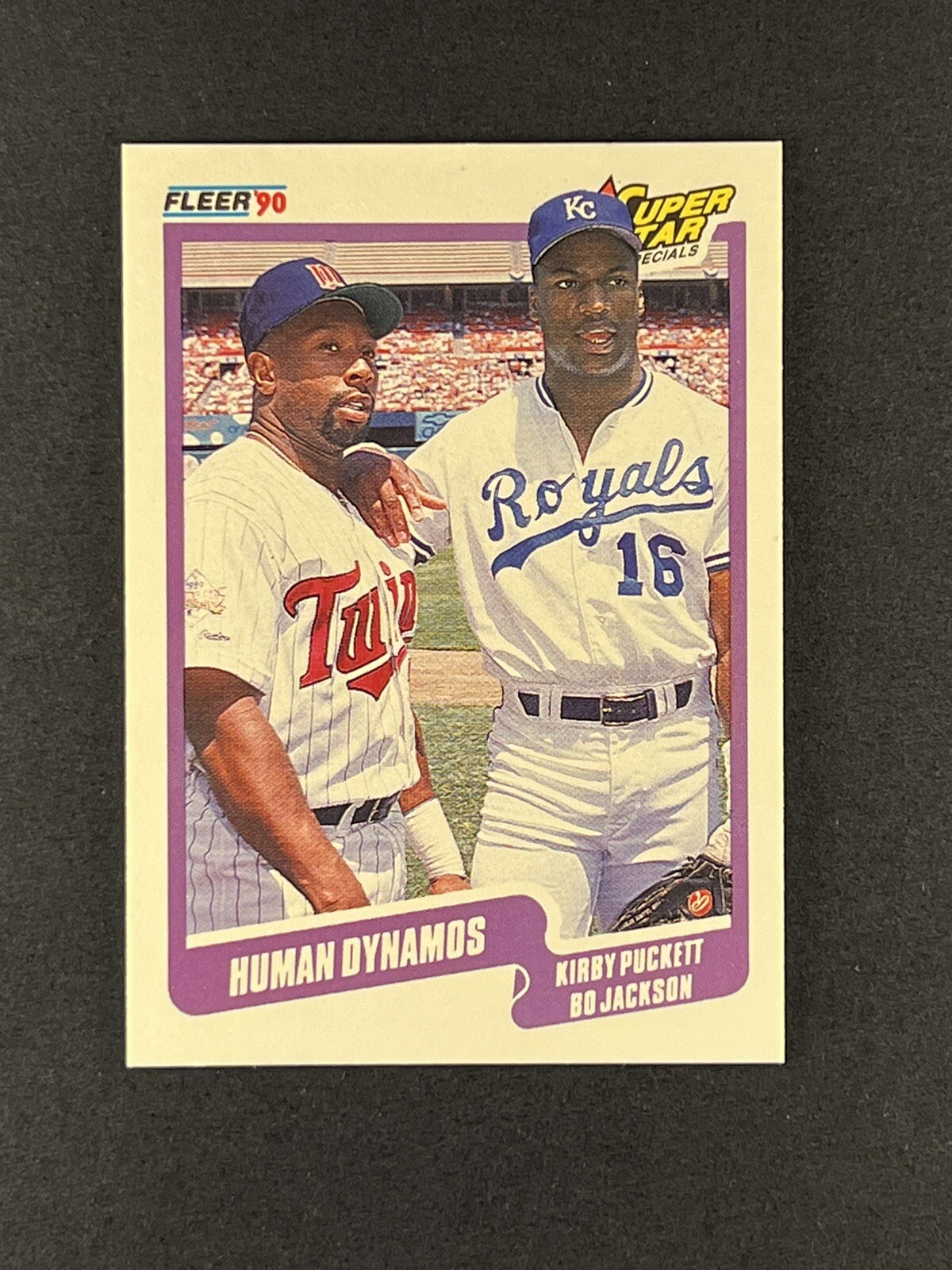 Bo Jackson / Kirby Puckett 1990 Fleer #635 Super Star Specials | eBay