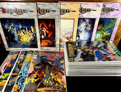 Complete Series DRAGONLANCE 1-34 & Saga 1 2 3 4 5 DC TSR Comic Lot Graphic Novel | eBay