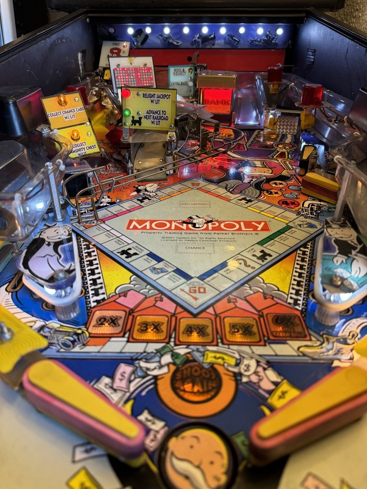 Monopoly Pinball Machine | eBay UK