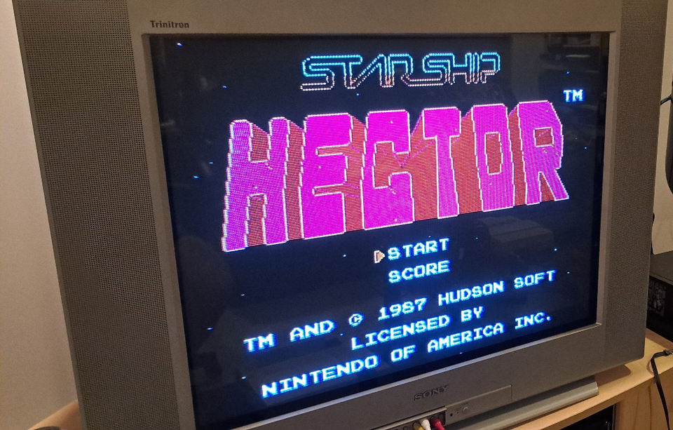 Nintendo Entertainment System (NES) - Starship Hector - Tested | eBay