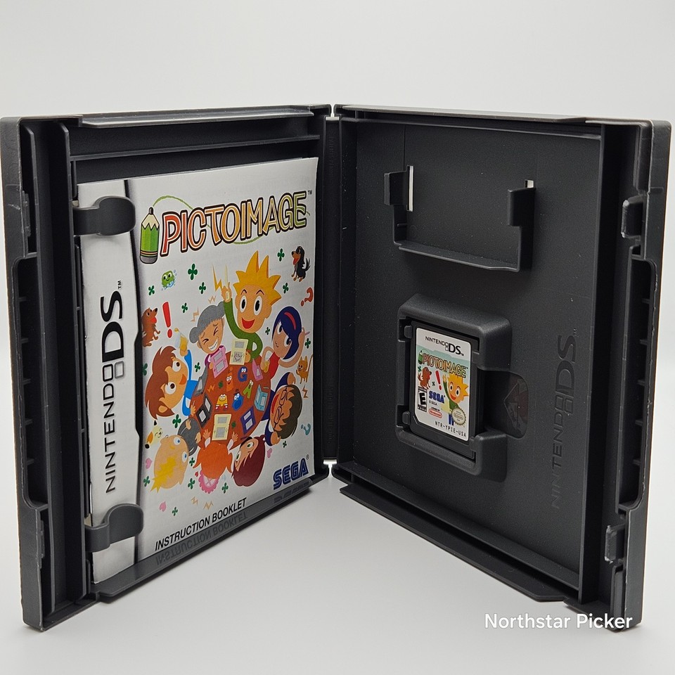 PictoImage (Nintendo DS, 2008) w/ Manual Complete | CIB | Tested/Works ...
