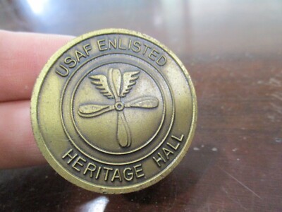 USAF ENLISTED HERITAGE HALL USAF SENIOR NCO ACADEMY CHALLENGE COIN | eBay
