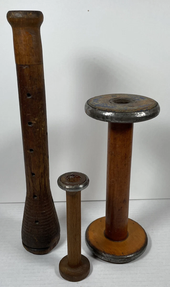 Wood Sewing Spools