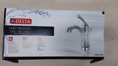 Delta Haywood 15999-DST Single Handle Bathroom Sink Faucet 34449810821 ...