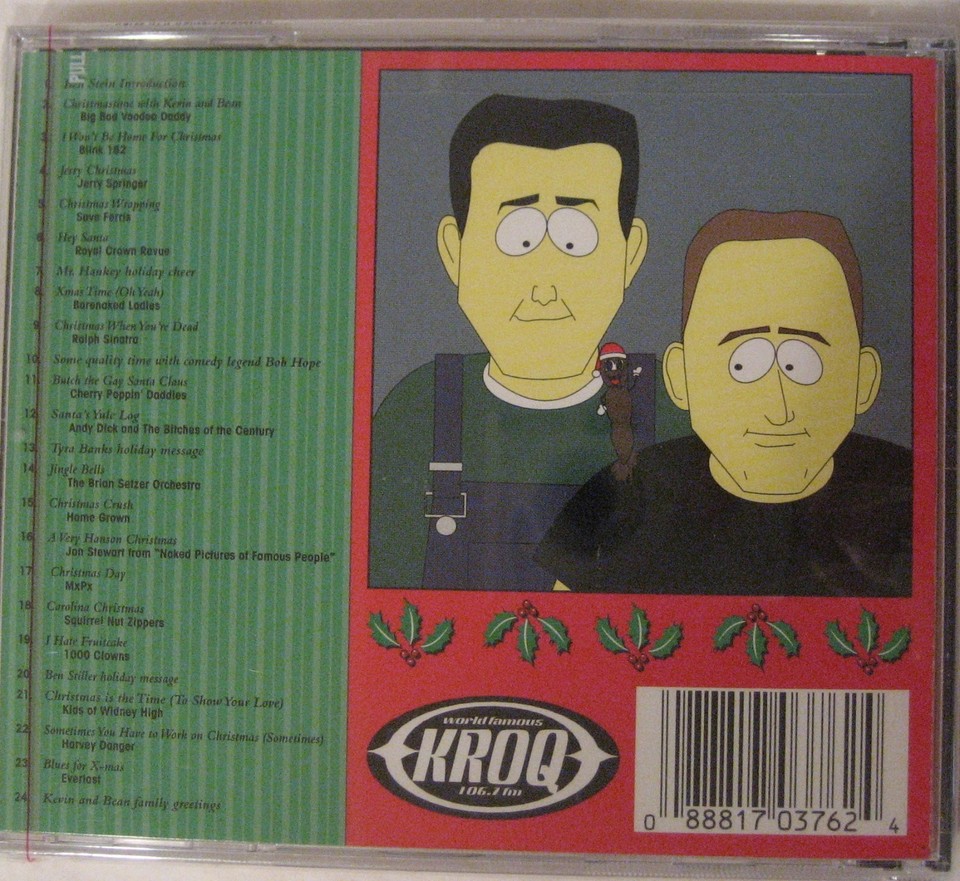 🎄🎭🎶 Kevin & Bean KROQ Christmas CD - Santa's Swingin Sack | eBay