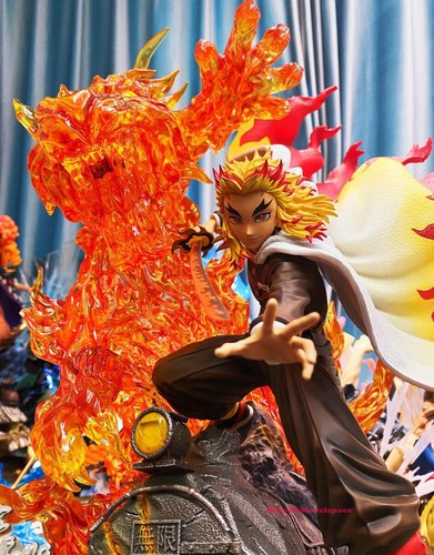Original TNT Studio Demon Slayer Rengoku Kyoujurou Resin Statue Figure ...