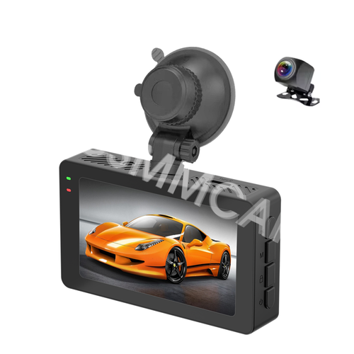 Dual Lens IPS Screen DVR Dash Camera VIdeo Recorder 24H Parking Monitor ...