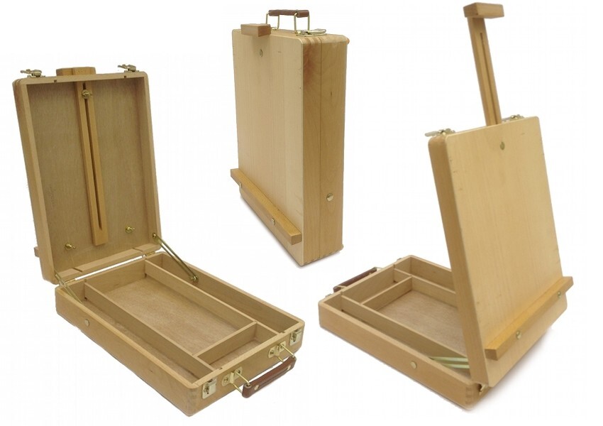 Deluxe 51 Piece ARTIST STARTER KIT Painting Set Acrylic Oil Brushes ...