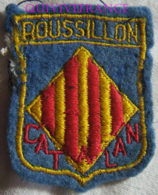 ECU222 - Patch Ecusson Tissu Roussillon Catalan | eBay